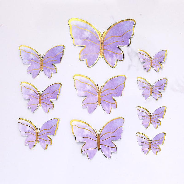 FLYING BUTTERFLY STICKER TOPPER FOR CAKE 10PCS SET – Bakers Corner