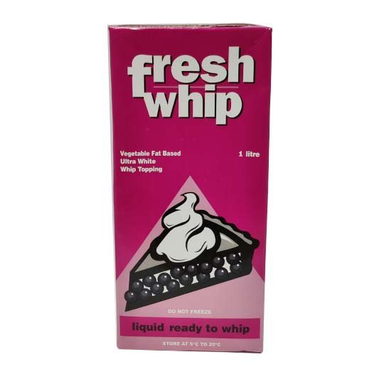 Fresh Whip Cream Red 1 Ltr – Bakers Corner